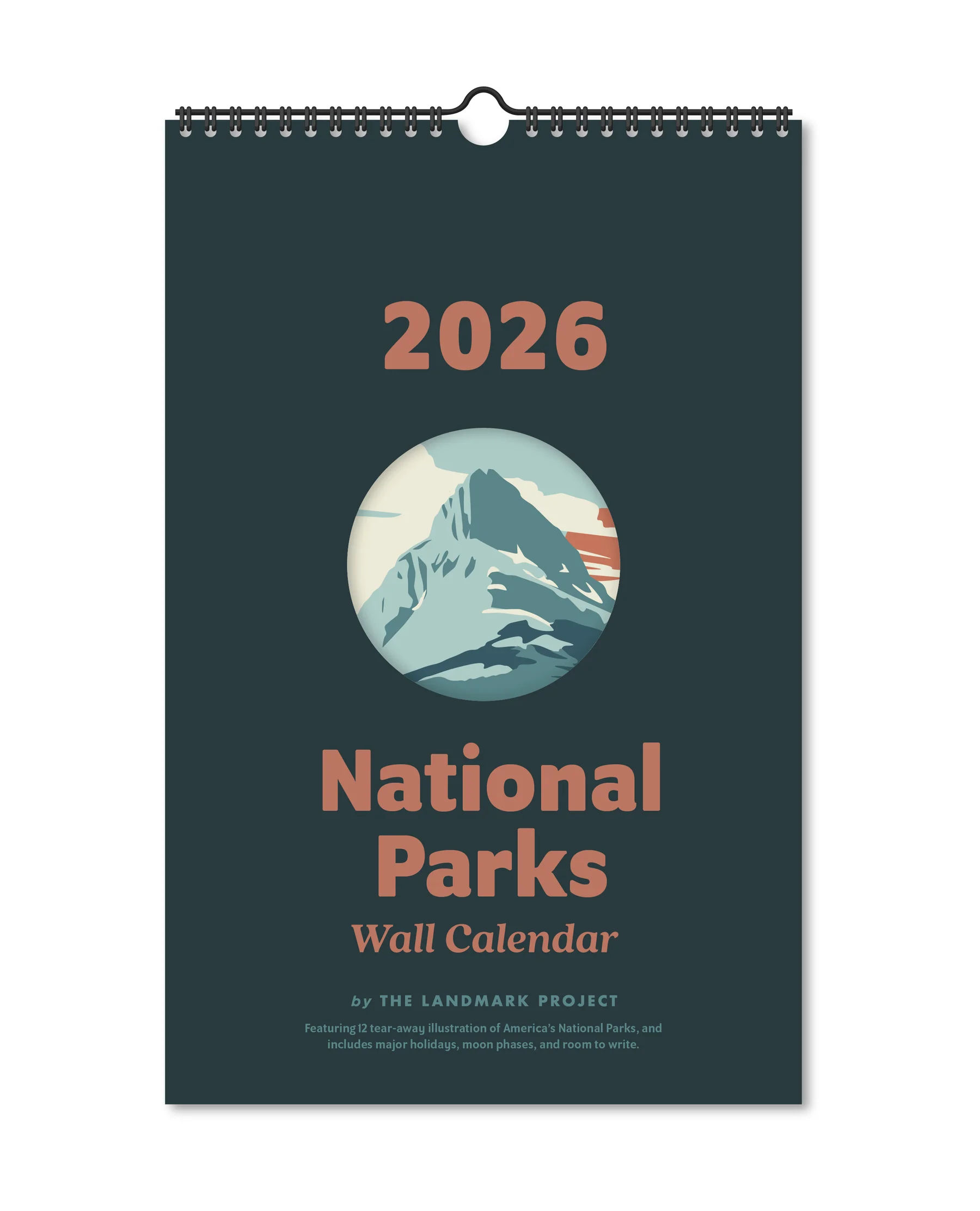 2026 National Parks Wall Calendar - Base Camp Outdoors Co
