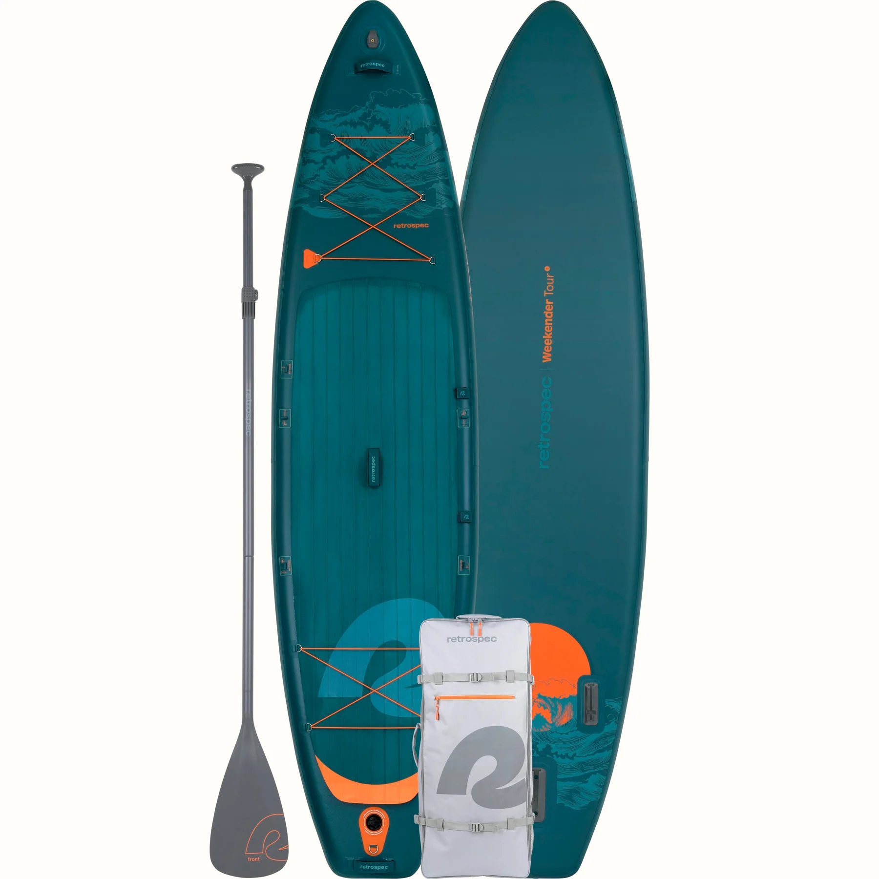 Weekender Tour Inflatable Stand Up Paddle Board 11'6" - Base Camp ...