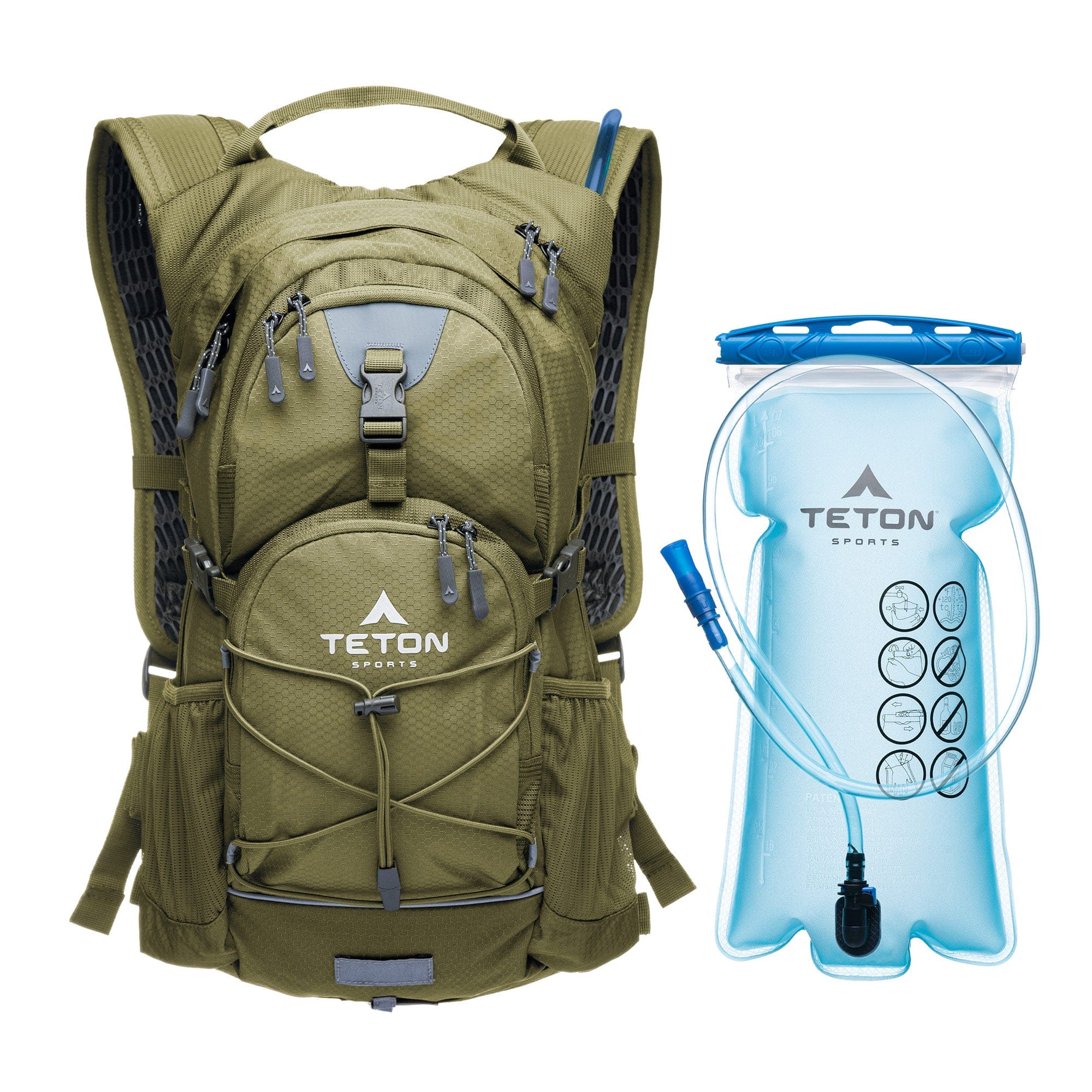 Oasis 22L Hydration Pack with 3L Bladder - Base Camp Outdoors Co